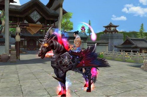 ff14黑天马坐骑,f4黑天马,f4白天马_大山谷图库